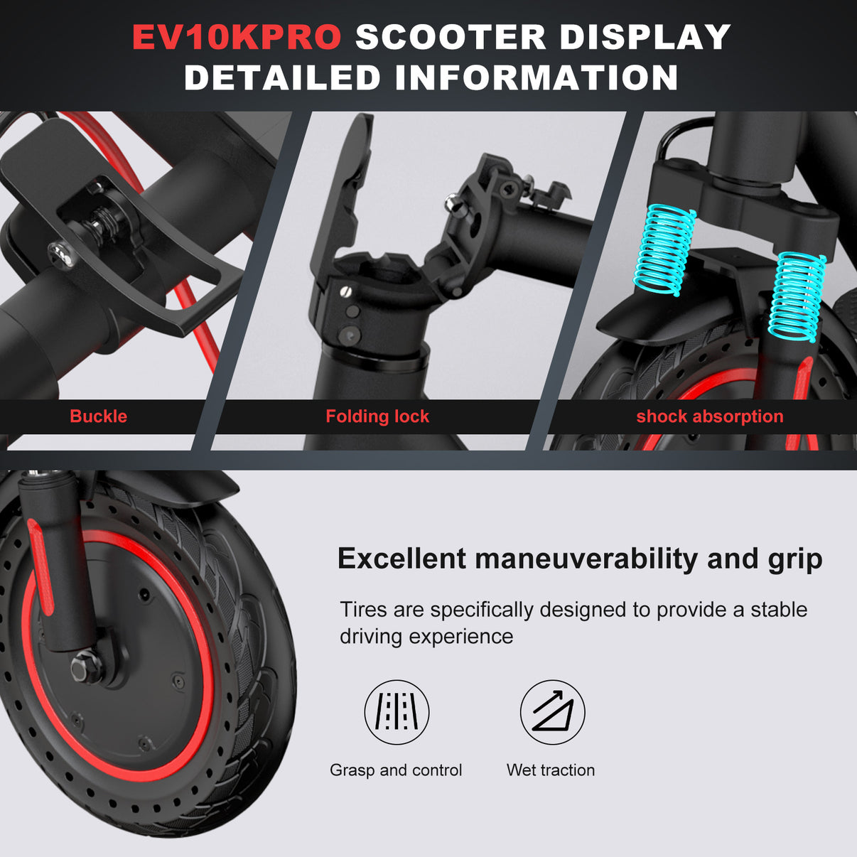 EVERCROSS EV10K PRO Electric Scooter – eu.evercross.eu