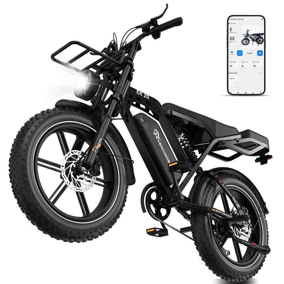 EVERCROSS EK20 Electric Fat Tire Bike – eu.evercross.eu